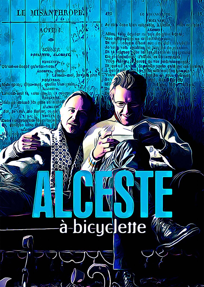 'Alceste Bicyclette' Poster, picture, metal print, paint by Vivienne ...