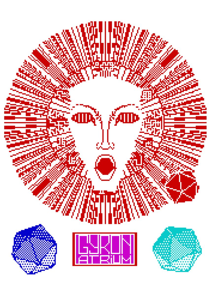 'Gyron' Poster, picture, metal print, paint by Chris Corkin | Displate