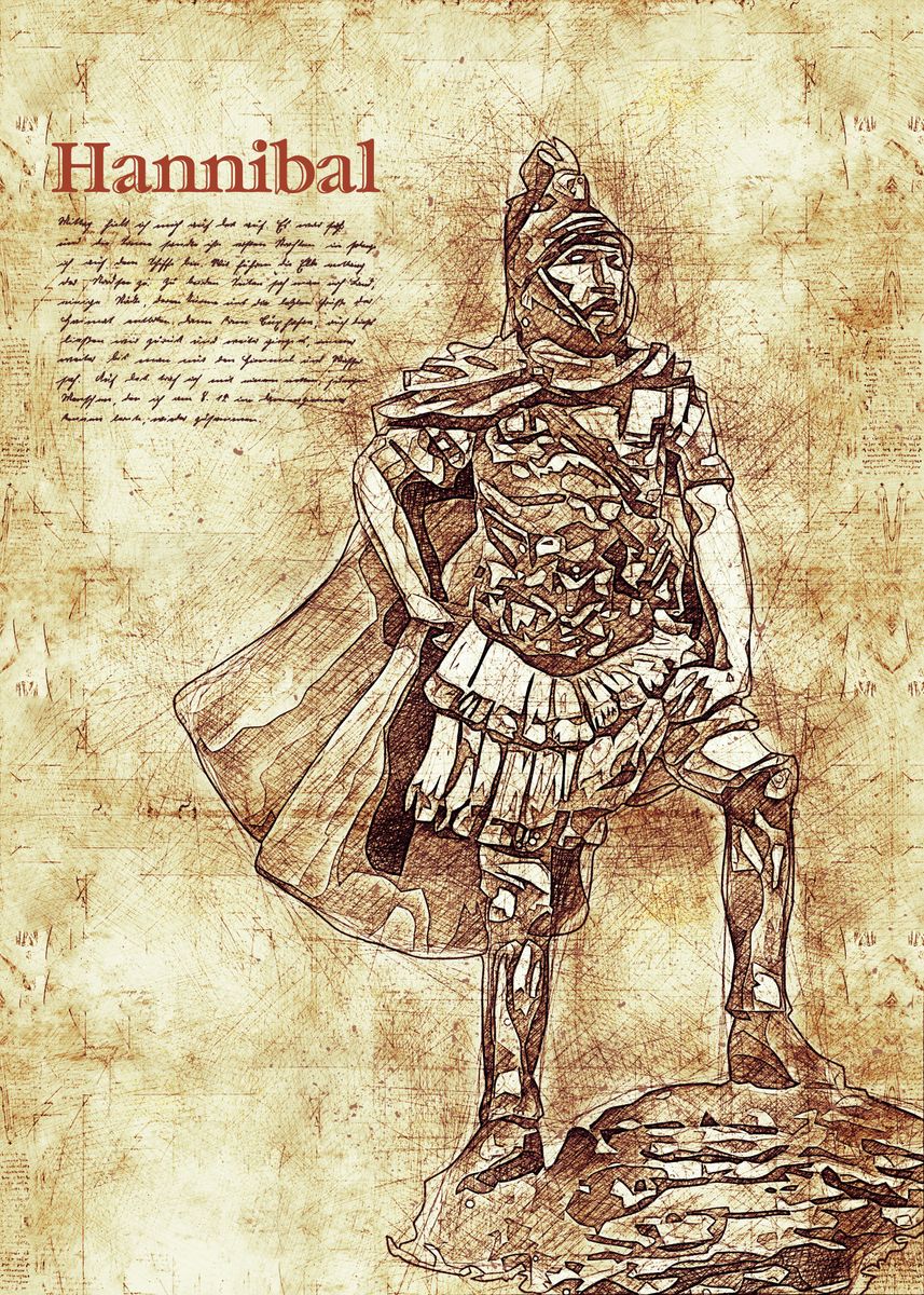 'Hannibal ' Poster, picture, metal print, paint by Printed Artings ...