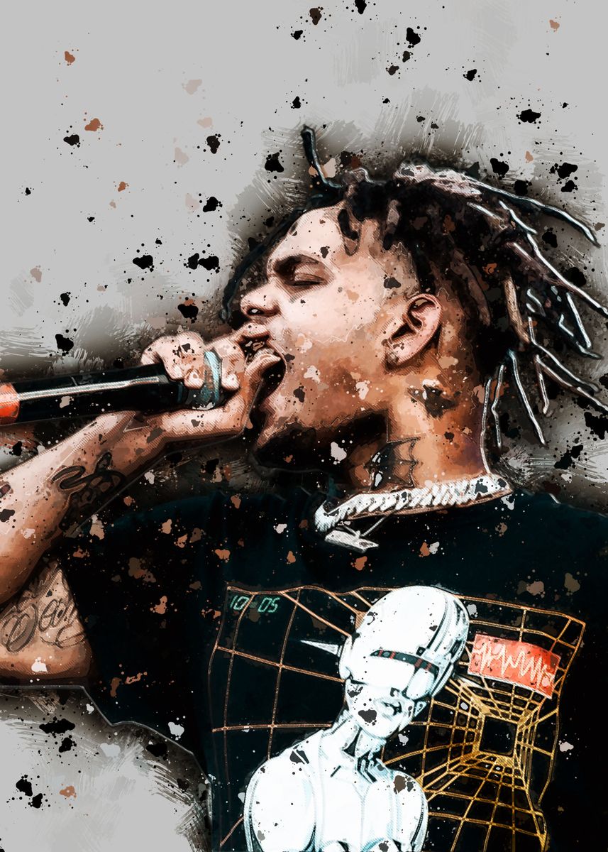 'Smokepurpp' Poster, picture, metal print, paint by DTW GROUP | Displate