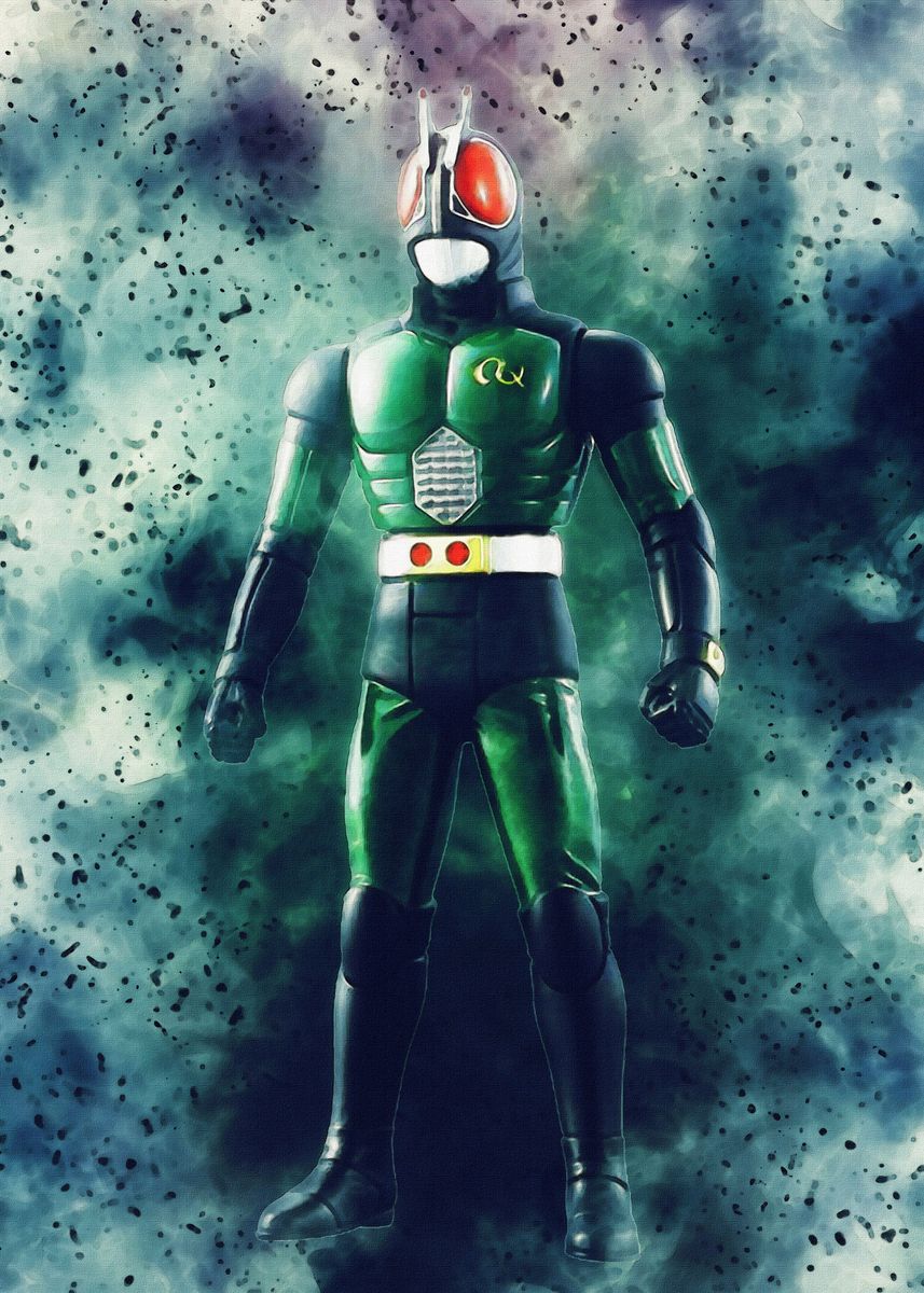 'Kamen Rider Black RX' Poster, picture, metal print, paint by Aurora ...