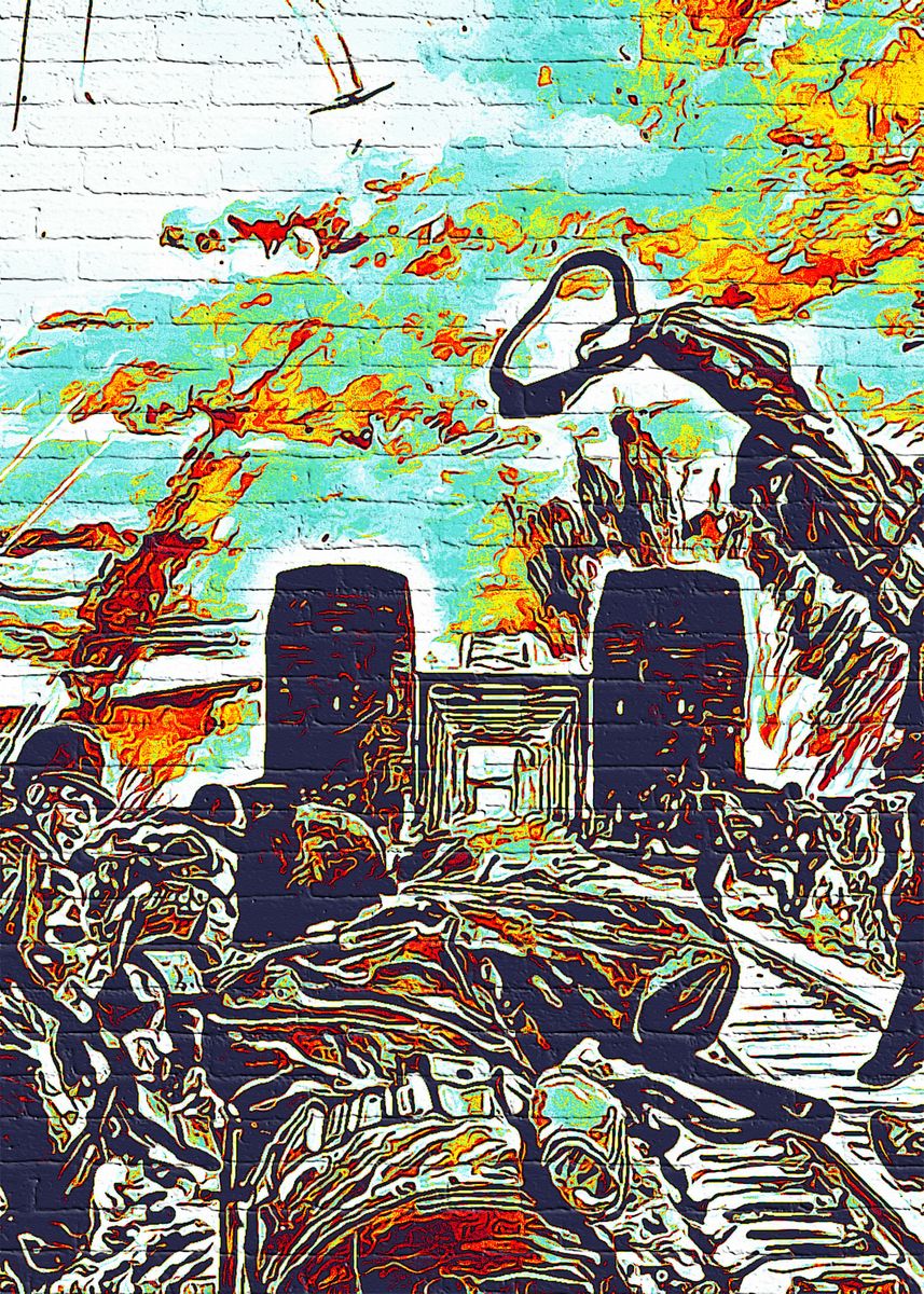 'The Bridge At Remagen 1' Poster, picture, metal print, paint by Elisa ...