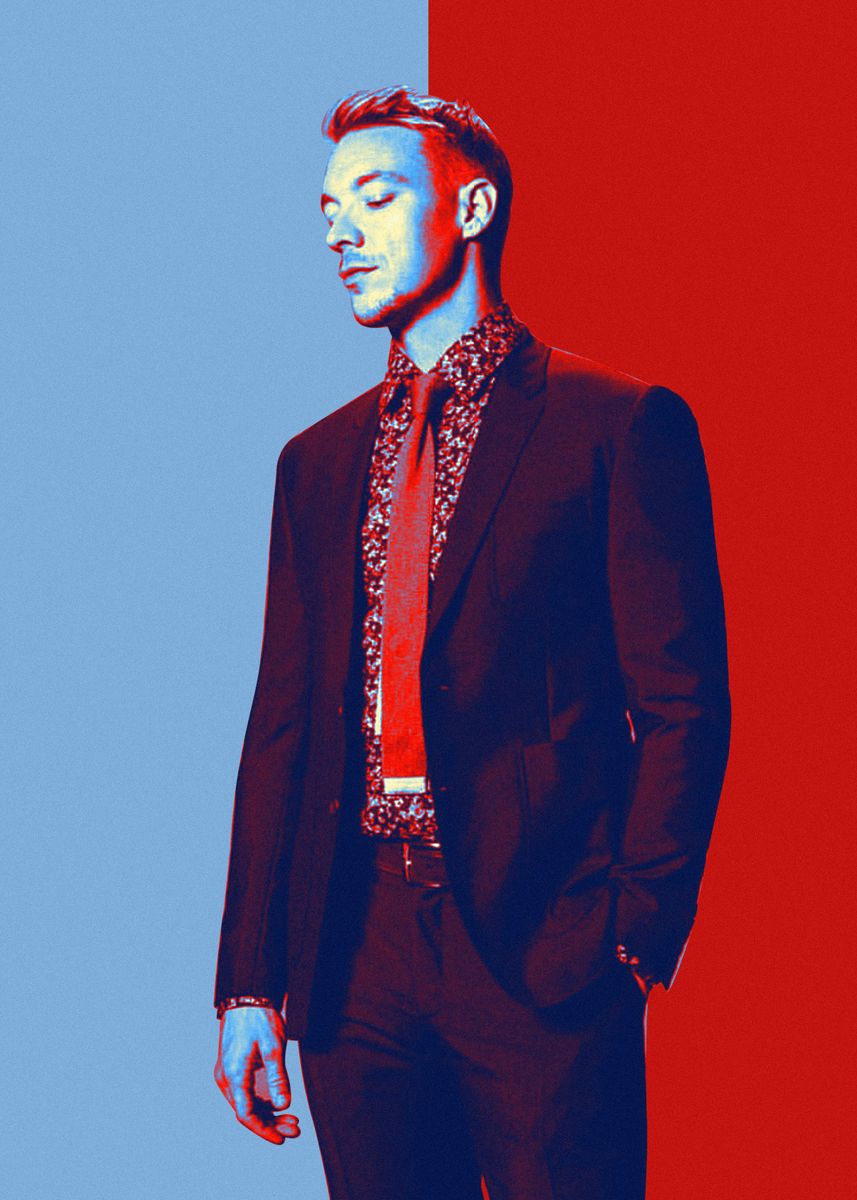 'Thomas Wesley Pentz Diplo' Poster, picture, metal print, paint by ...