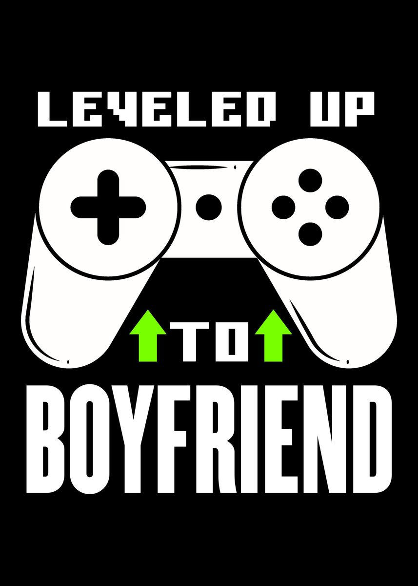 'girlfriend boyfriend funny' Poster, picture, metal print, paint by ...