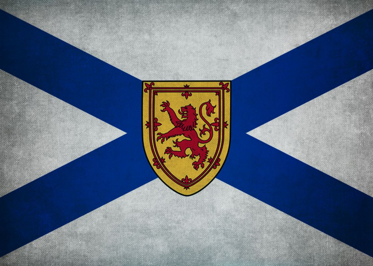 'Flag of Nova Scotia' Poster by CRay | Displate