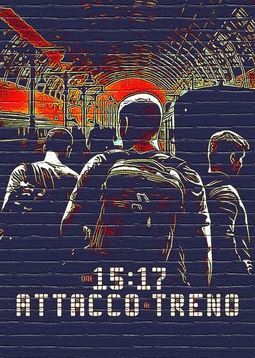 'The 1517 To Paris' Poster by Elisa Woodard | Displate