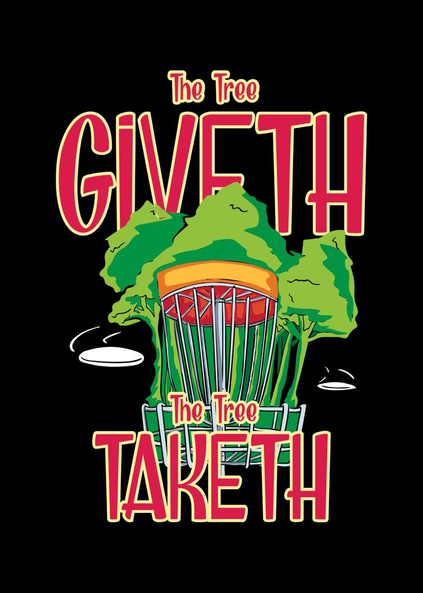 'Disc Golf' Poster, picture, metal print, paint by Shiva121 | Displate