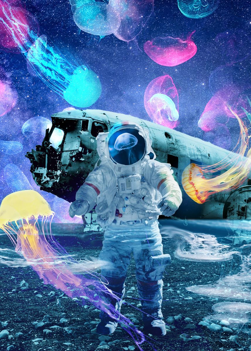 'Cosmic Paradox' Poster, picture, metal print, paint by Arijit Works ...