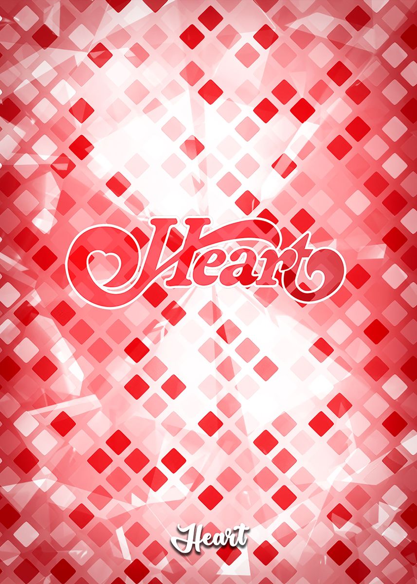 'Heart' Poster by Elliott Studio | Displate