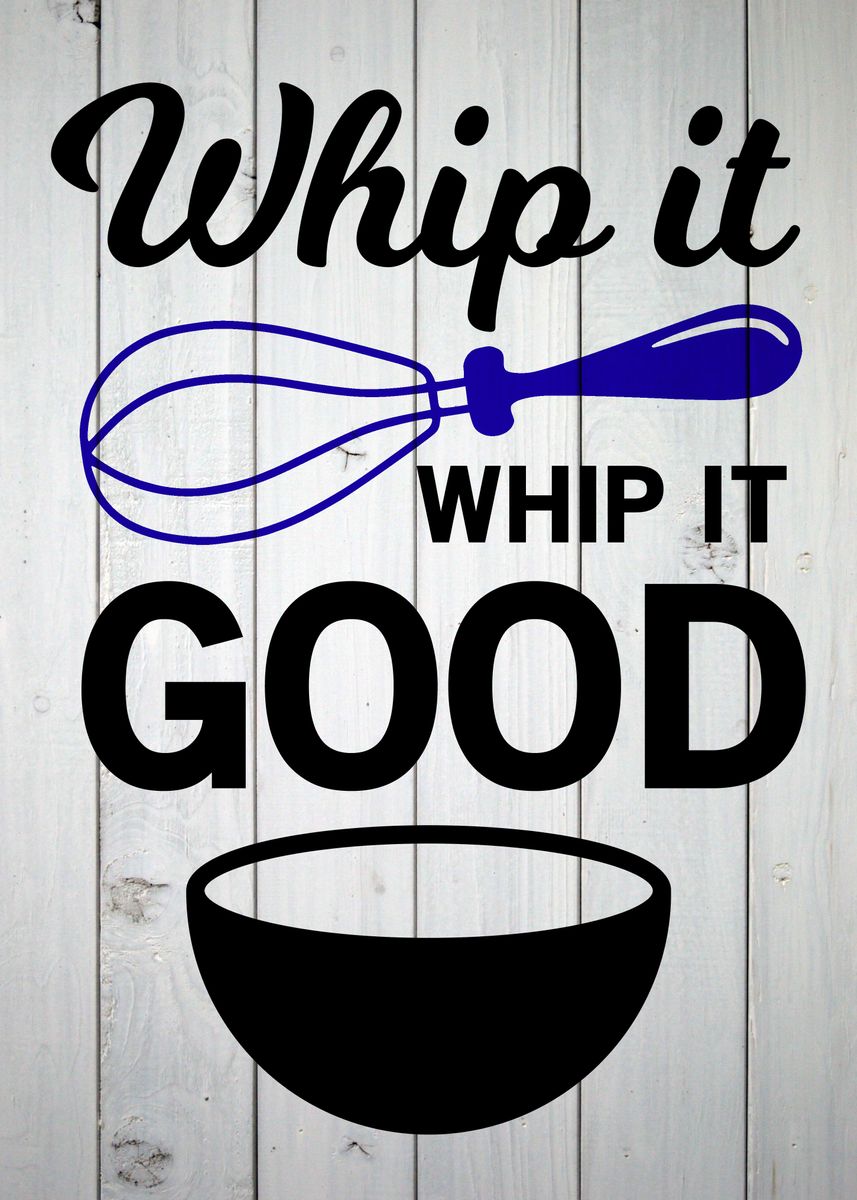 'WHIP IT GOOD FARMHOUSE' Poster, picture, metal print, paint by Atomic ...