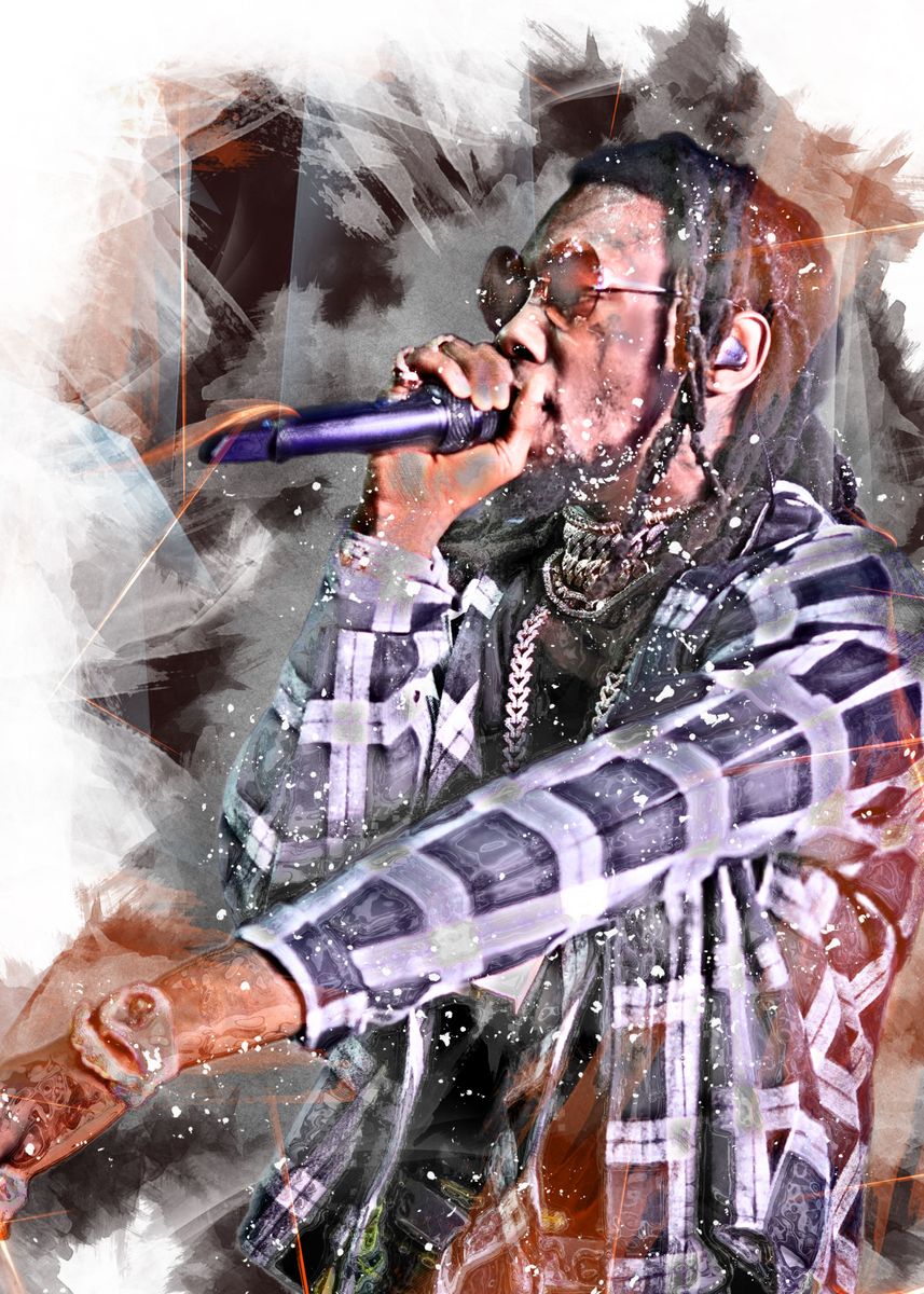 'Offset' Poster, picture, metal print, paint by Denis Siggers | Displate