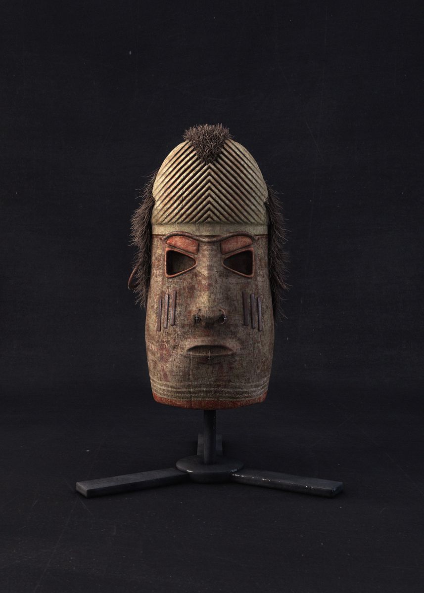 'Mask 4' Poster by Mathieu Cordreaux | Displate