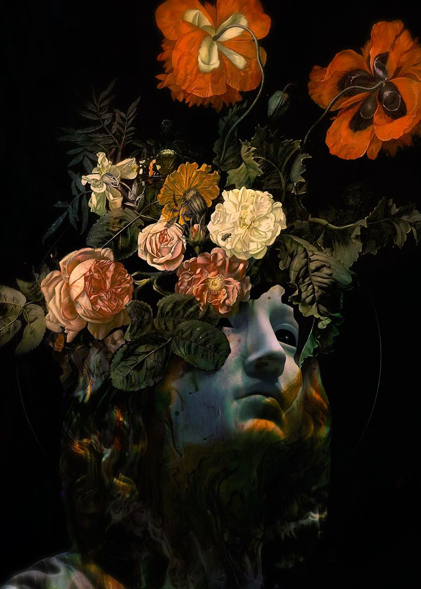 'Fractured Memory IV' Poster by Nicebleed | Displate