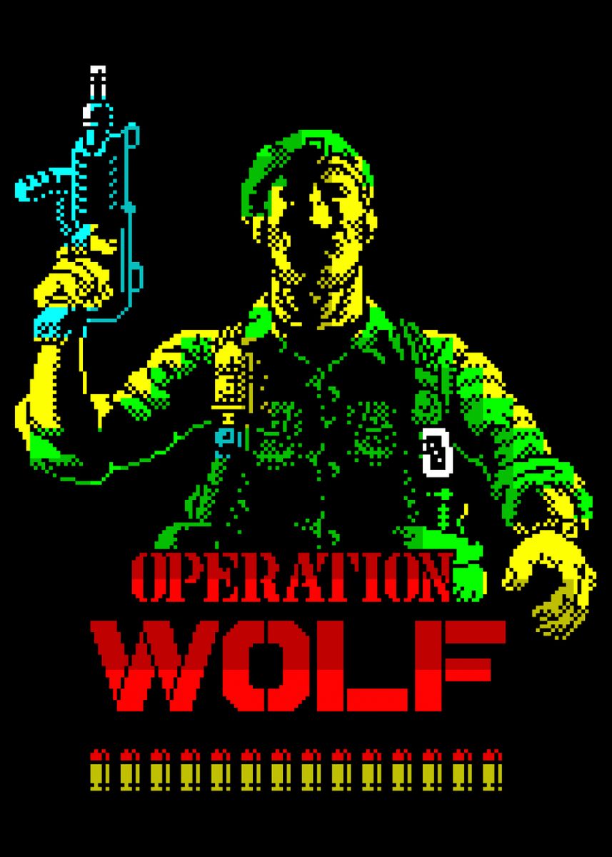 'Operation Wolf' Poster by ilovespectrum | Displate