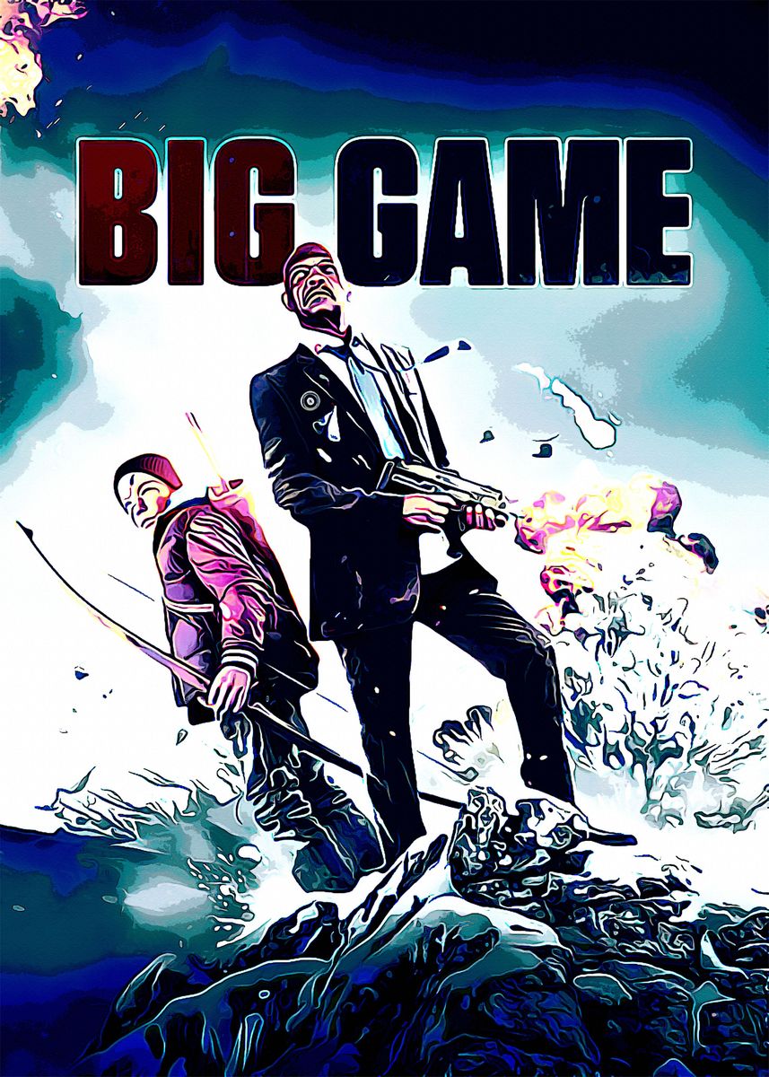 'Big Game' Poster by Katerina Lim | Displate