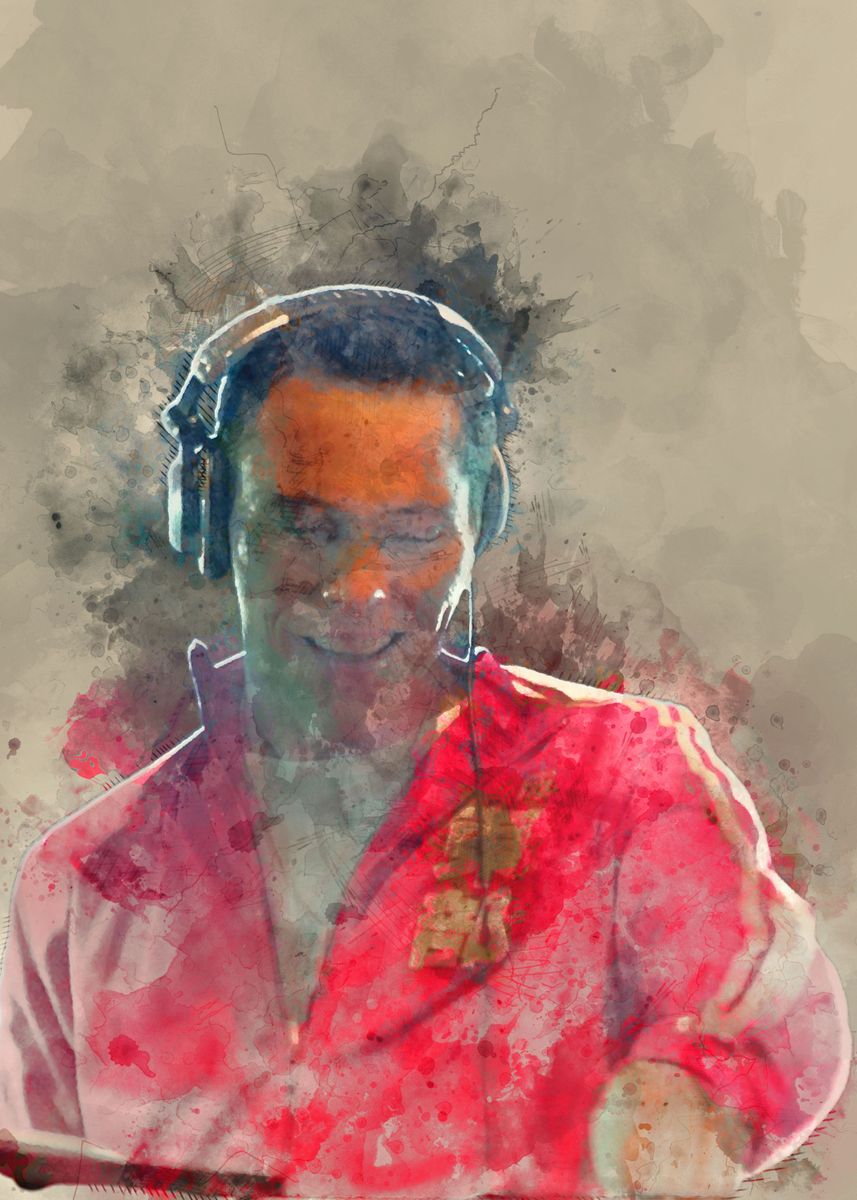 'Tiesto ' Poster by MDA STUDIO | Displate