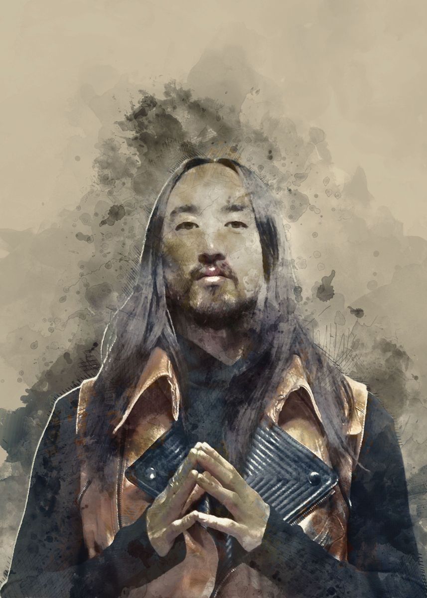 'Steve Aoki' Poster by MDA STUDIO | Displate