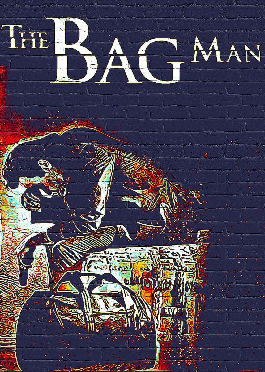 'The Bag Man' Poster, picture, metal print, paint by Elisa Woodard ...