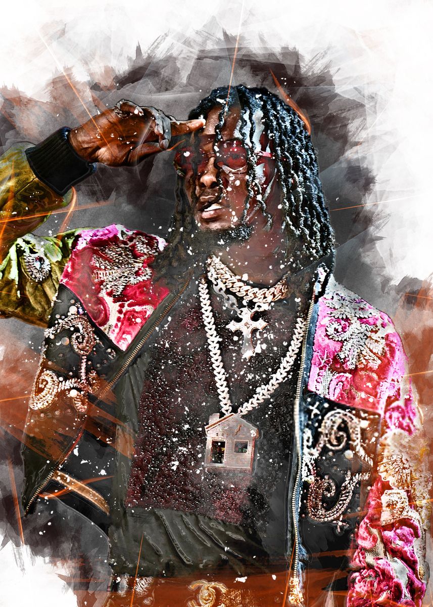 'Offset' Poster, picture, metal print, paint by Denis Siggers | Displate