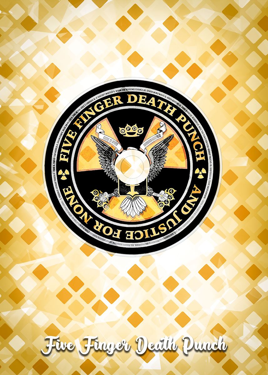 'Five Finger Death Punch' Poster by Elliott Studio | Displate