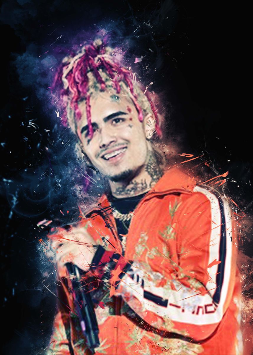 'Lil Pump ' Poster, picture, metal print, paint by Creative Poster ...