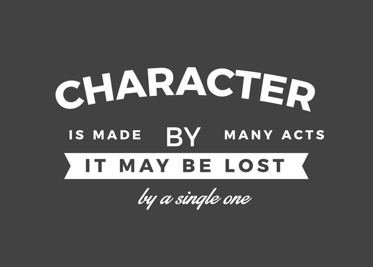 'made by many acts' Poster by baraiko eiji | Displate