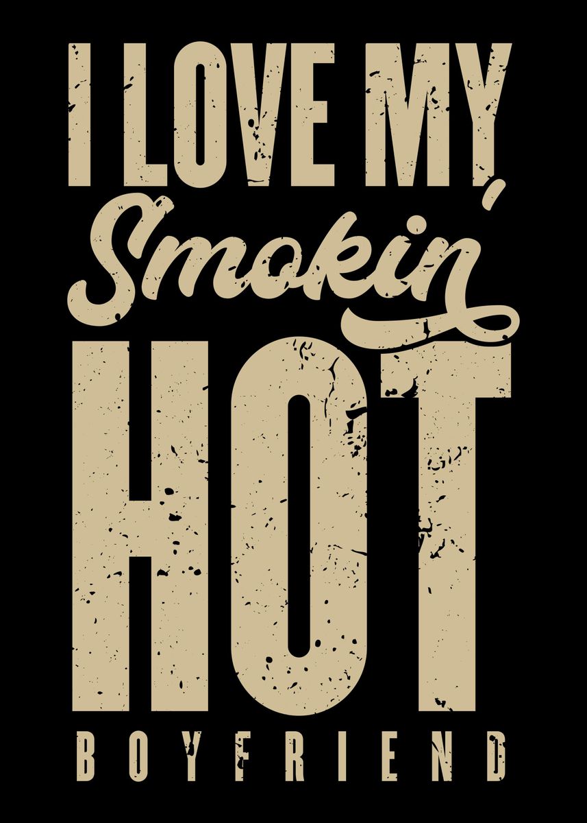 'girlfriend boyfriend funny' Poster, picture, metal print, paint by ...