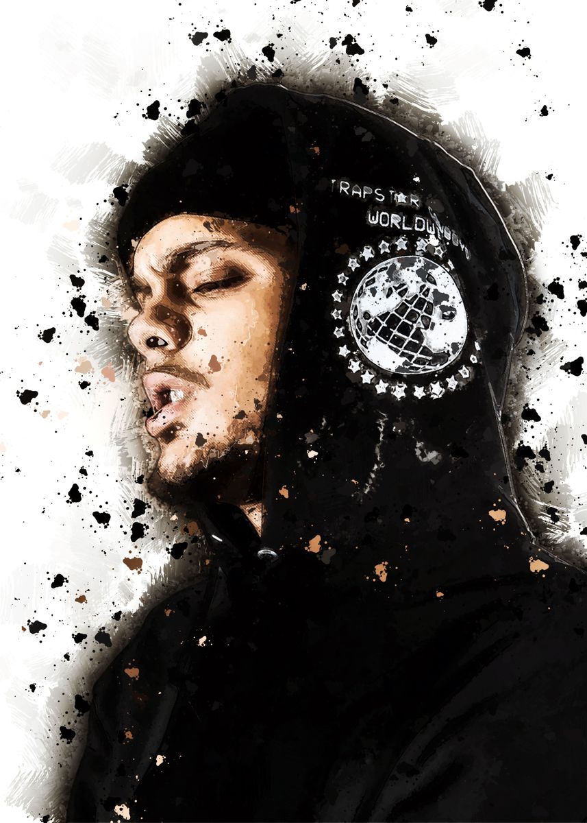 'Smokepurpp' Poster, picture, metal print, paint by DTW GROUP | Displate