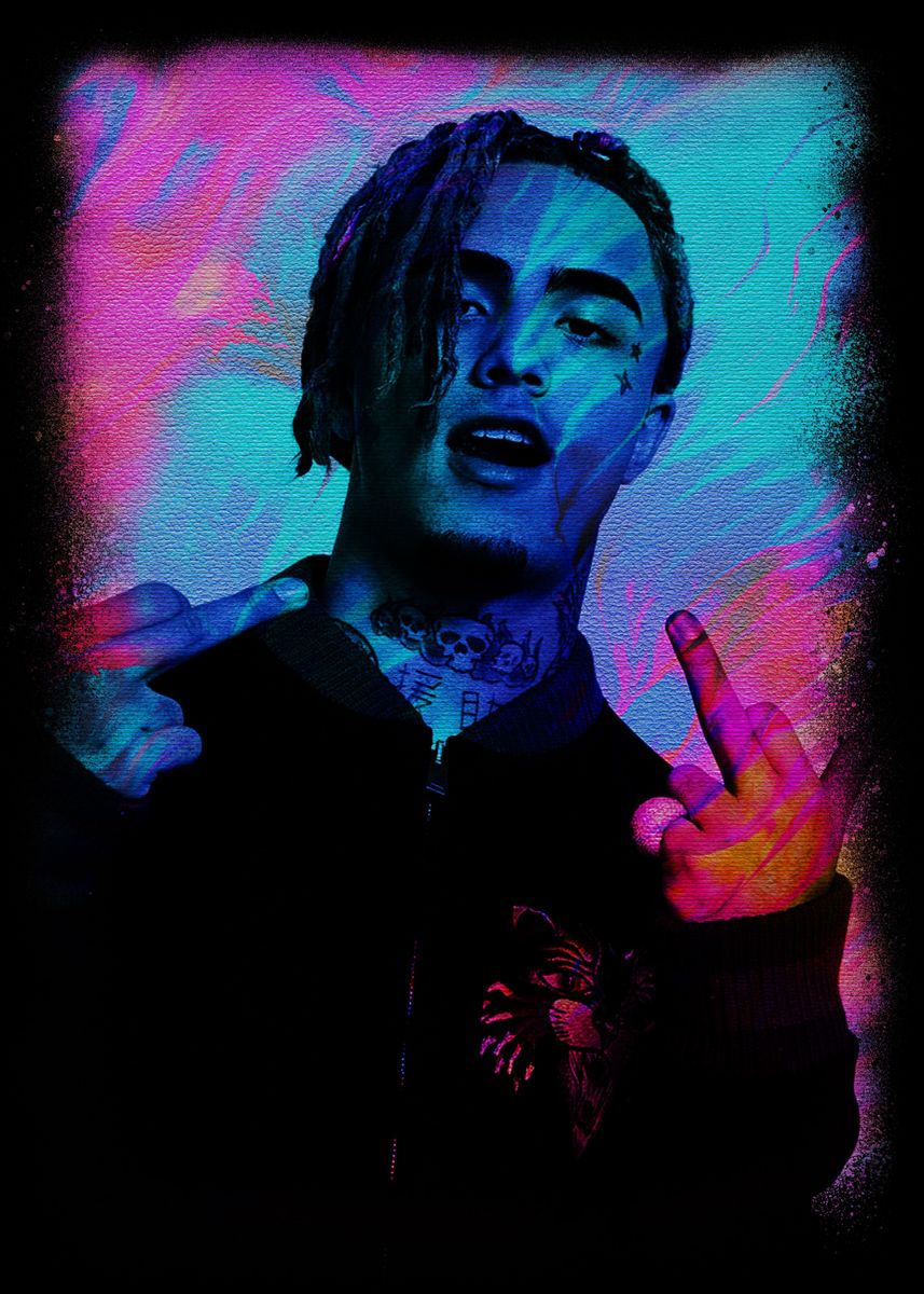 'Lil Pump' Poster, picture, metal print, paint by Most Popular Cult ...