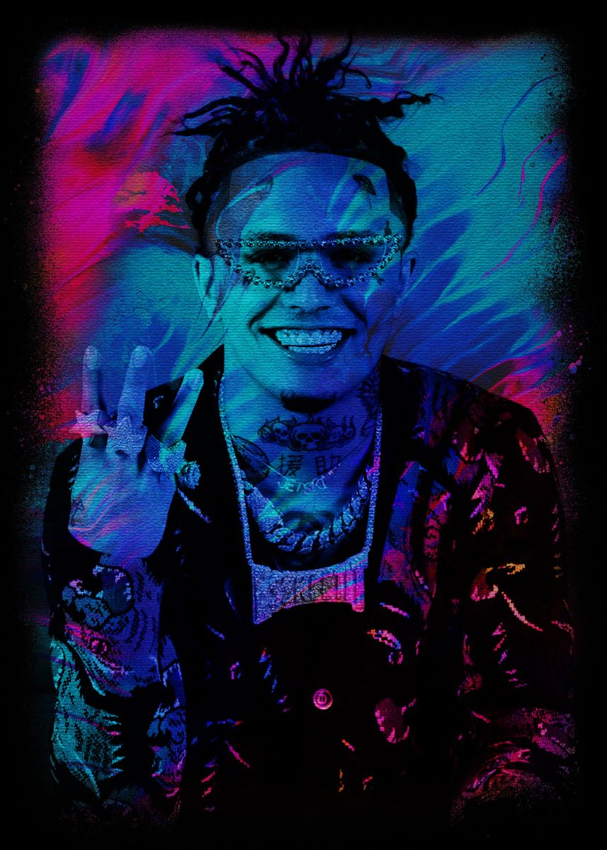 'Lil Pump' Poster, picture, metal print, paint by Most Popular Cult ...