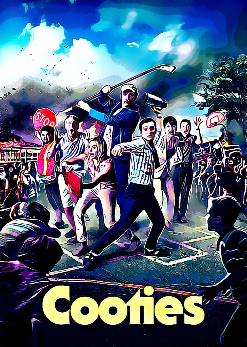 'Cooties 1' Poster, picture, metal print, paint by Vivienne Raymond ...