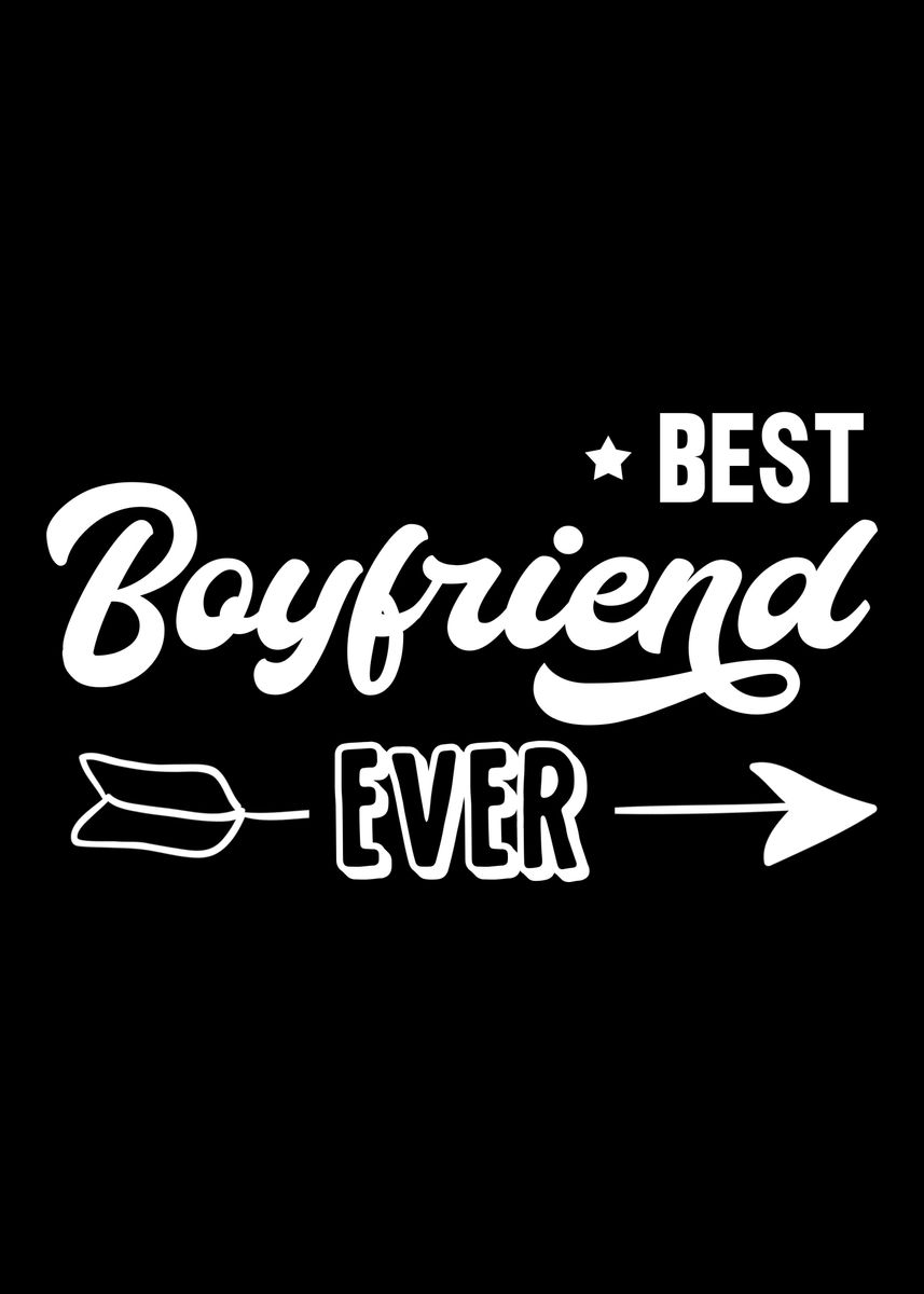 'girlfriend boyfriend funny' Poster, picture, metal print, paint by ...