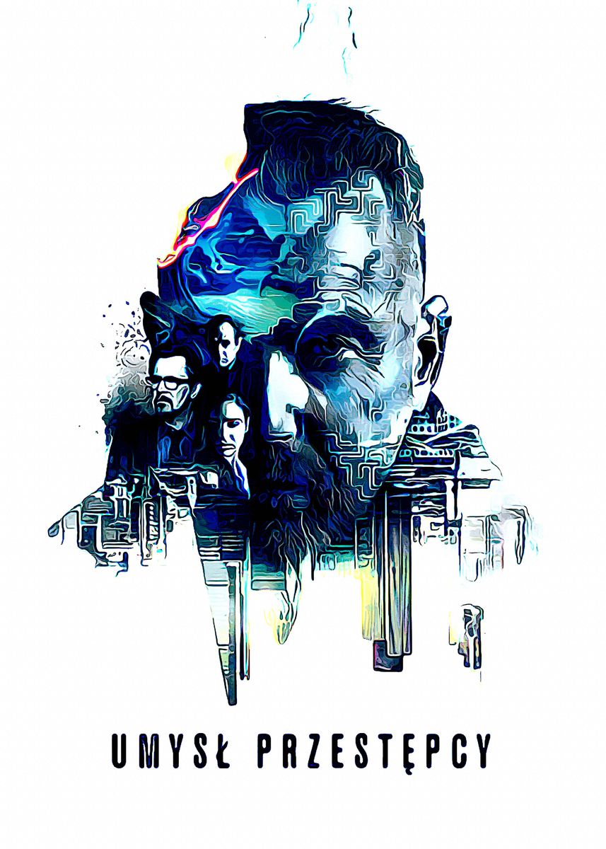 'Criminal 5' Poster, picture, metal print, paint by Kaye Luca | Displate