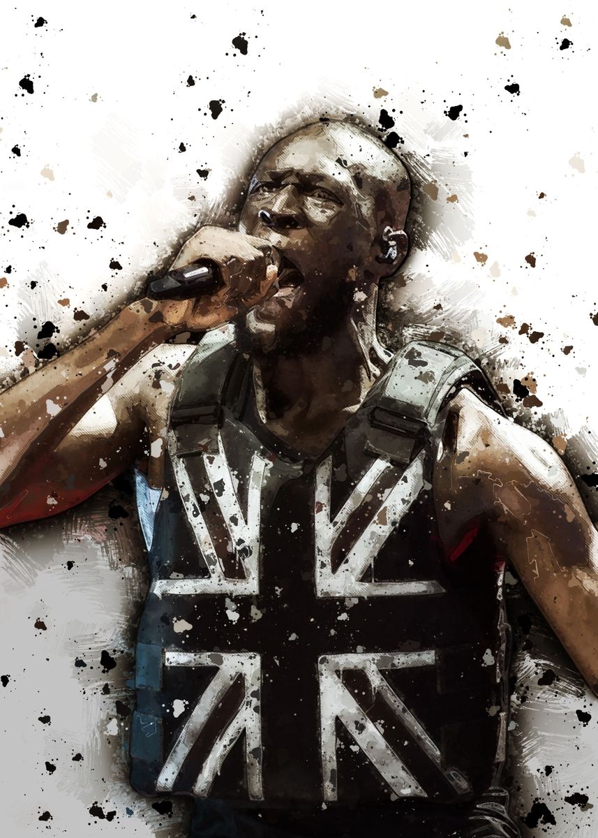 'Stormzy' Poster, picture, metal print, paint by DTW GROUP | Displate