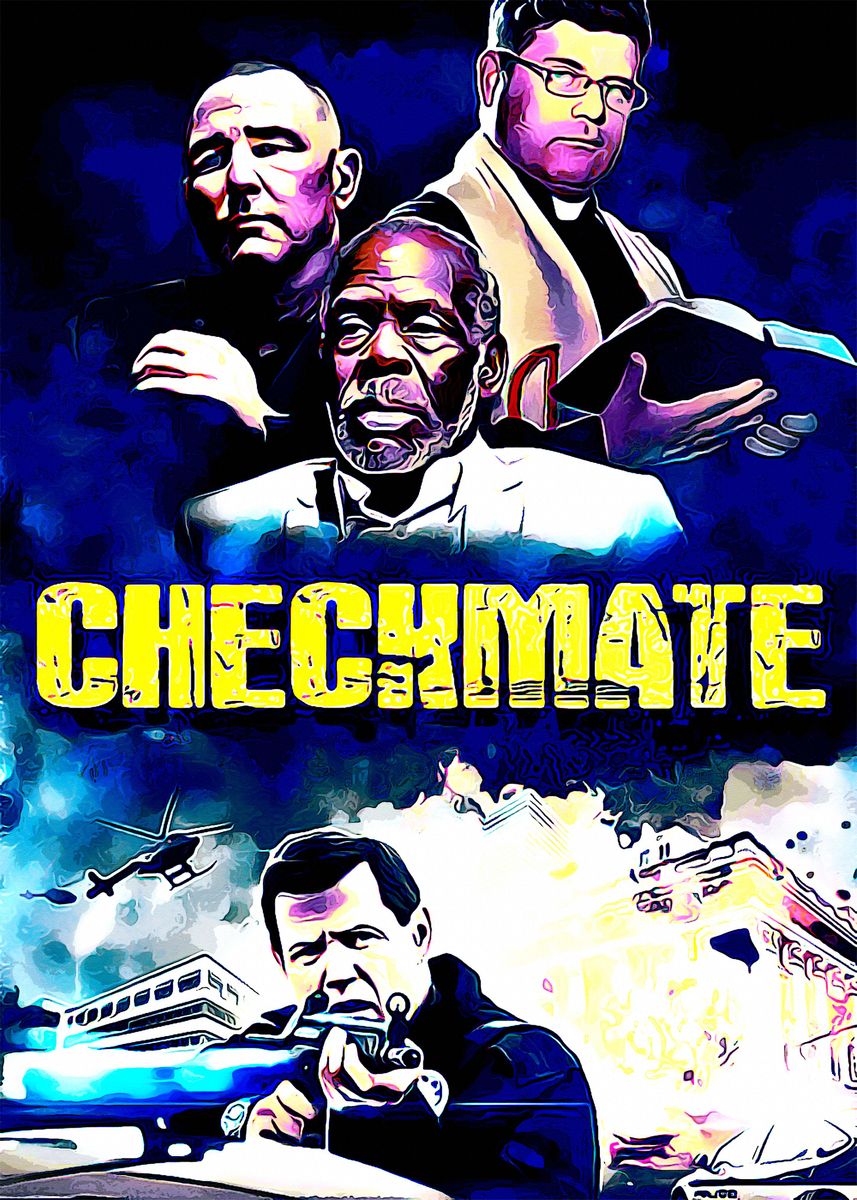 'Checkmate' Poster, picture, metal print, paint by Katerina Lim | Displate