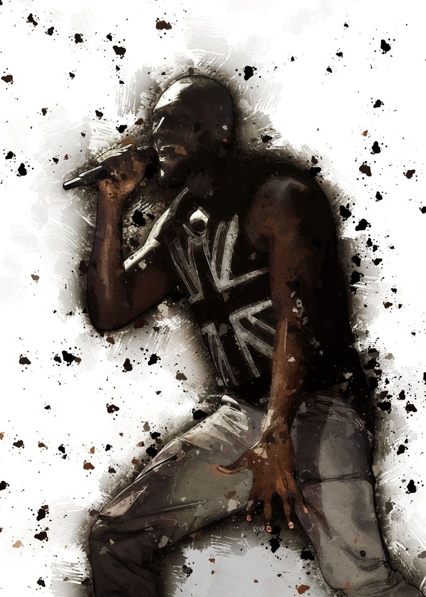 'Stormzy' Poster, picture, metal print, paint by DTW GROUP | Displate