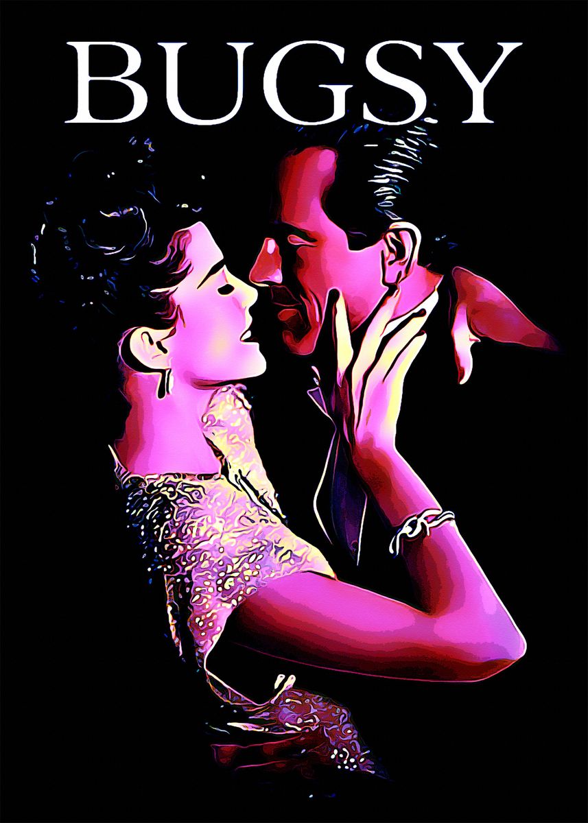 'Bugsy' Poster, picture, metal print, paint by Kaye Luca | Displate