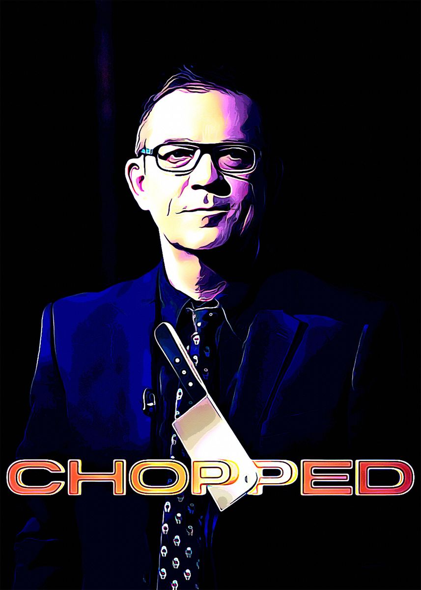 'Chopped' Poster, picture, metal print, paint by Elisa Woodard | Displate