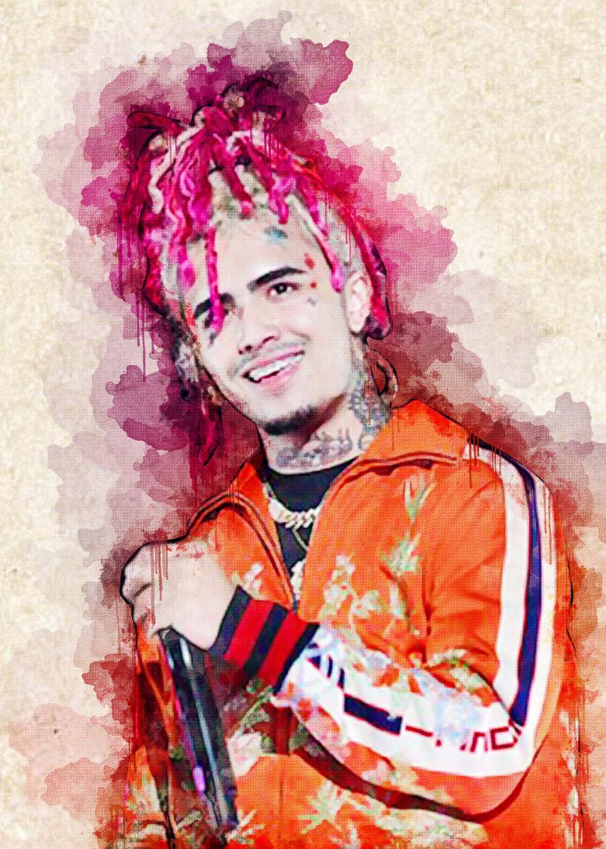 'Lil Pump ' Poster, picture, metal print, paint by Creative Poster ...