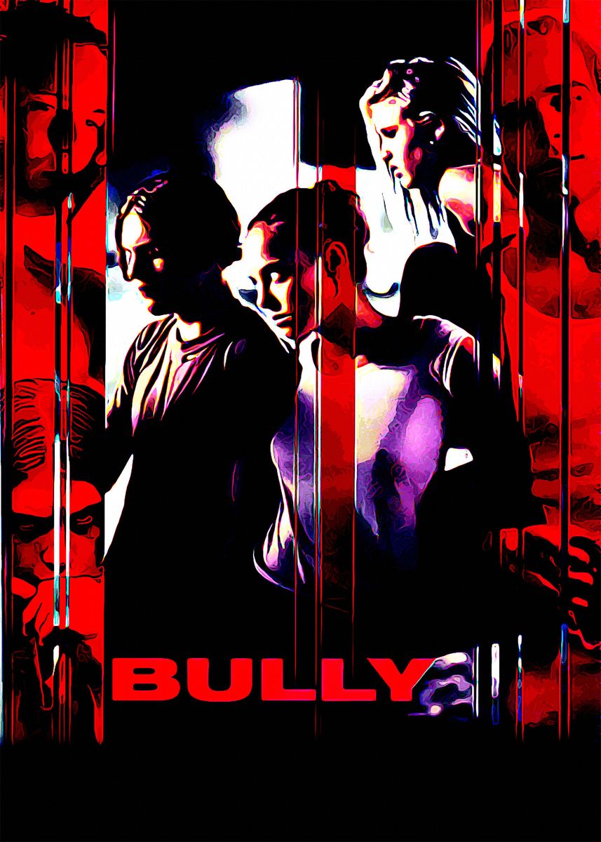 'Bully' Poster, picture, metal print, paint by Kaye Luca | Displate