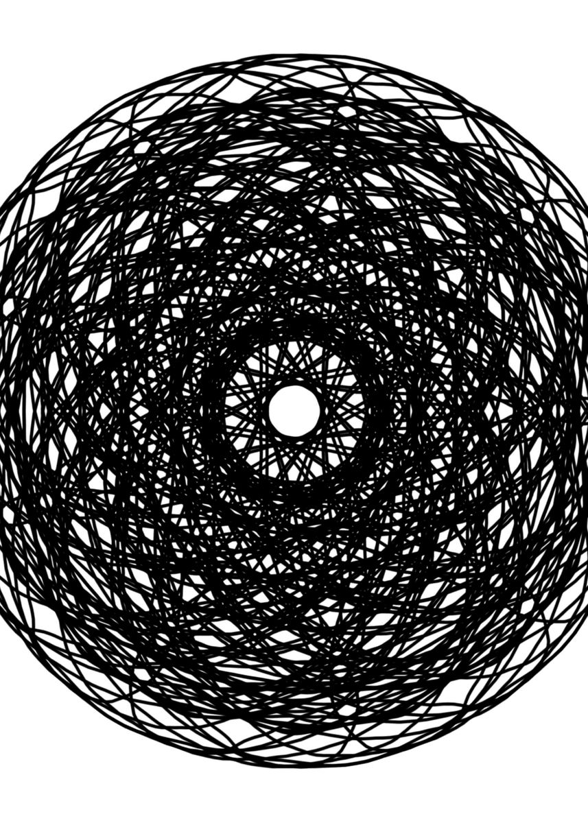 'Perfect Circle' Poster by Gab Fernando | Displate