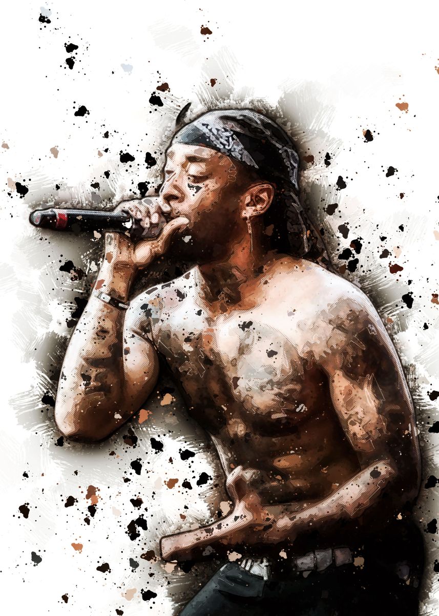 'Ty Dolla Sign' Poster, picture, metal print, paint by DTW GROUP | Displate