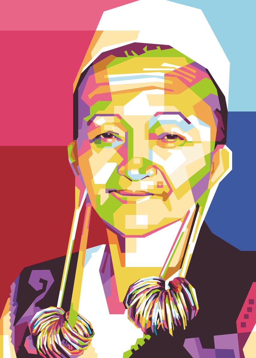 'Native Dayak Tribe People' Poster, picture, metal print, paint by ...