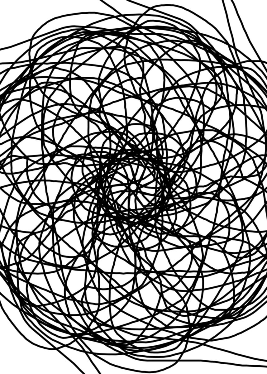 'Whirl' Poster, picture, metal print, paint by Gab Fernando | Displate