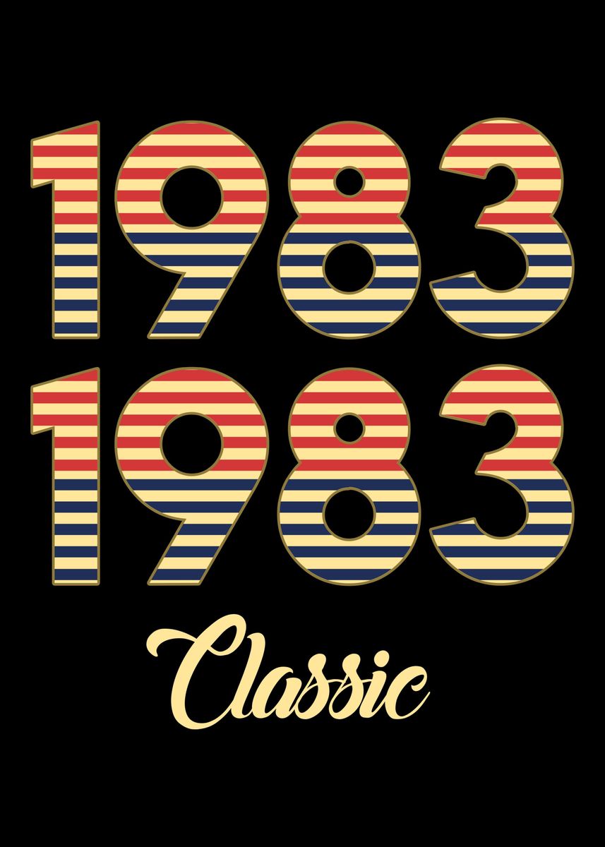 '1983 Classic' Poster, picture, metal print, paint by John DonJoe ...