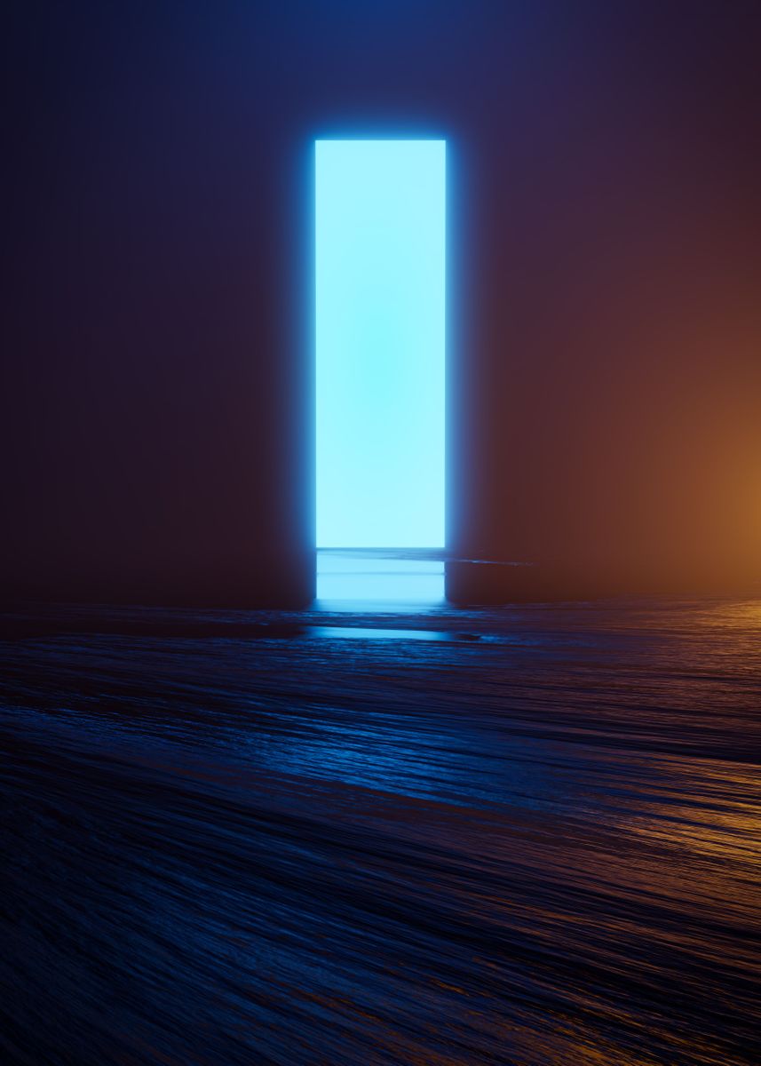 'New Realm' Poster, picture, metal print, paint by pmcreates | Displate