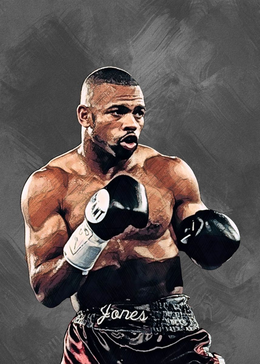 'Roy Jones Jr' Poster, picture, metal print, paint by ONONMADE STUDIO ...