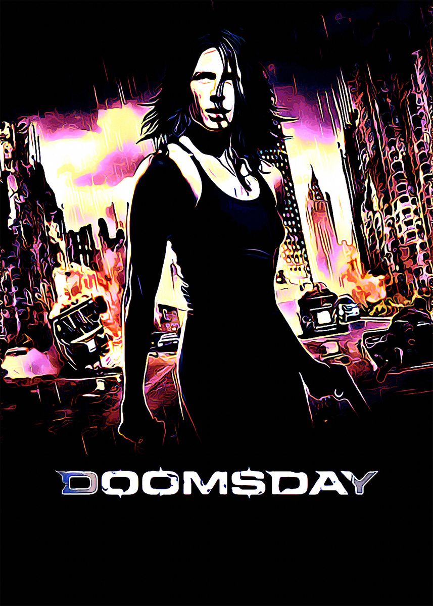 'Doomsday' Poster, picture, metal print, paint by Kaye Luca | Displate