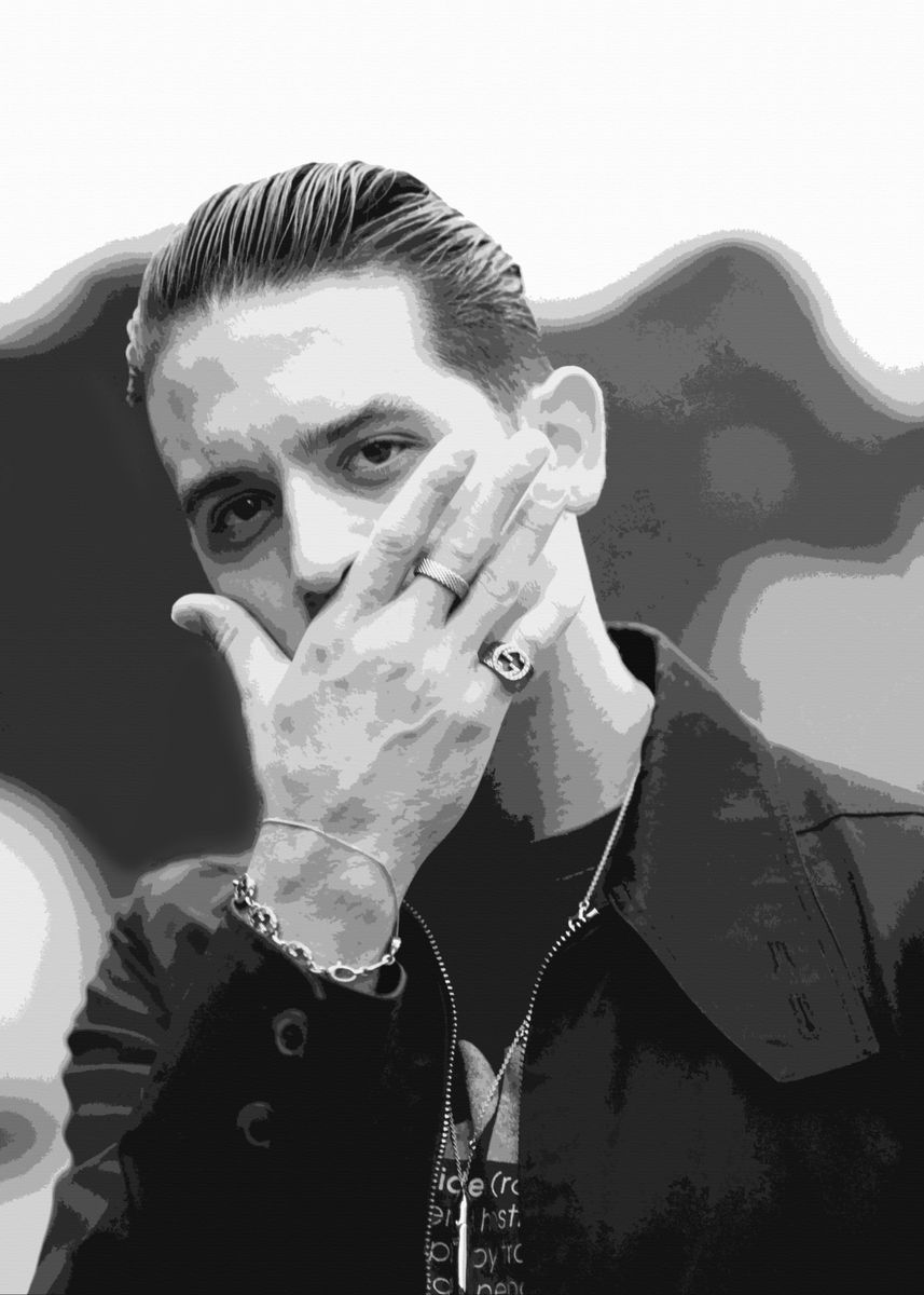 'G Eazy' Poster, picture, metal print, paint by Dillon Holden | Displate