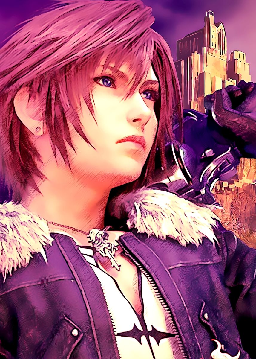 'Final Fantasy' Poster, picture, metal print, paint by upaupe studio ...